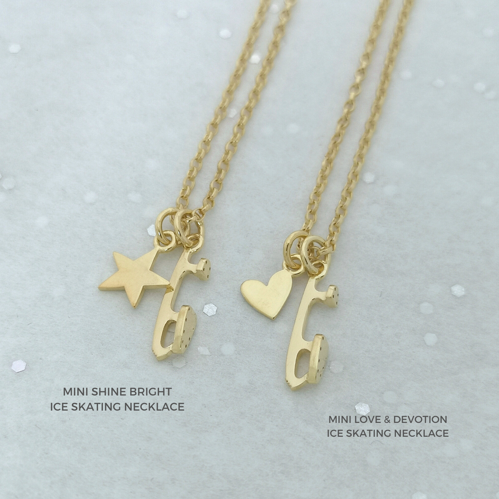 MINI 'Shine Bright' Ice Skating Necklace | Ice Skating Jewellery
